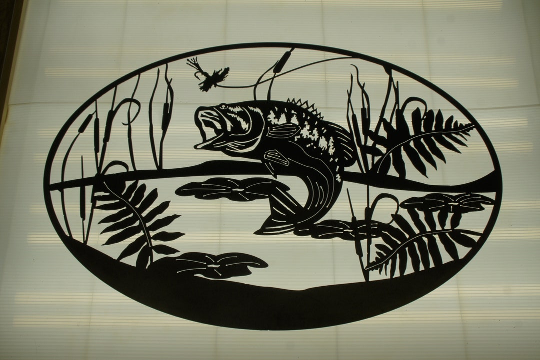 Jumping Bass Oval - Etsy