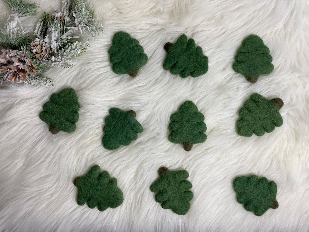 Felt Christmas Tree - Felt Evergreen Tree - Christmas Decor, Woodland ...