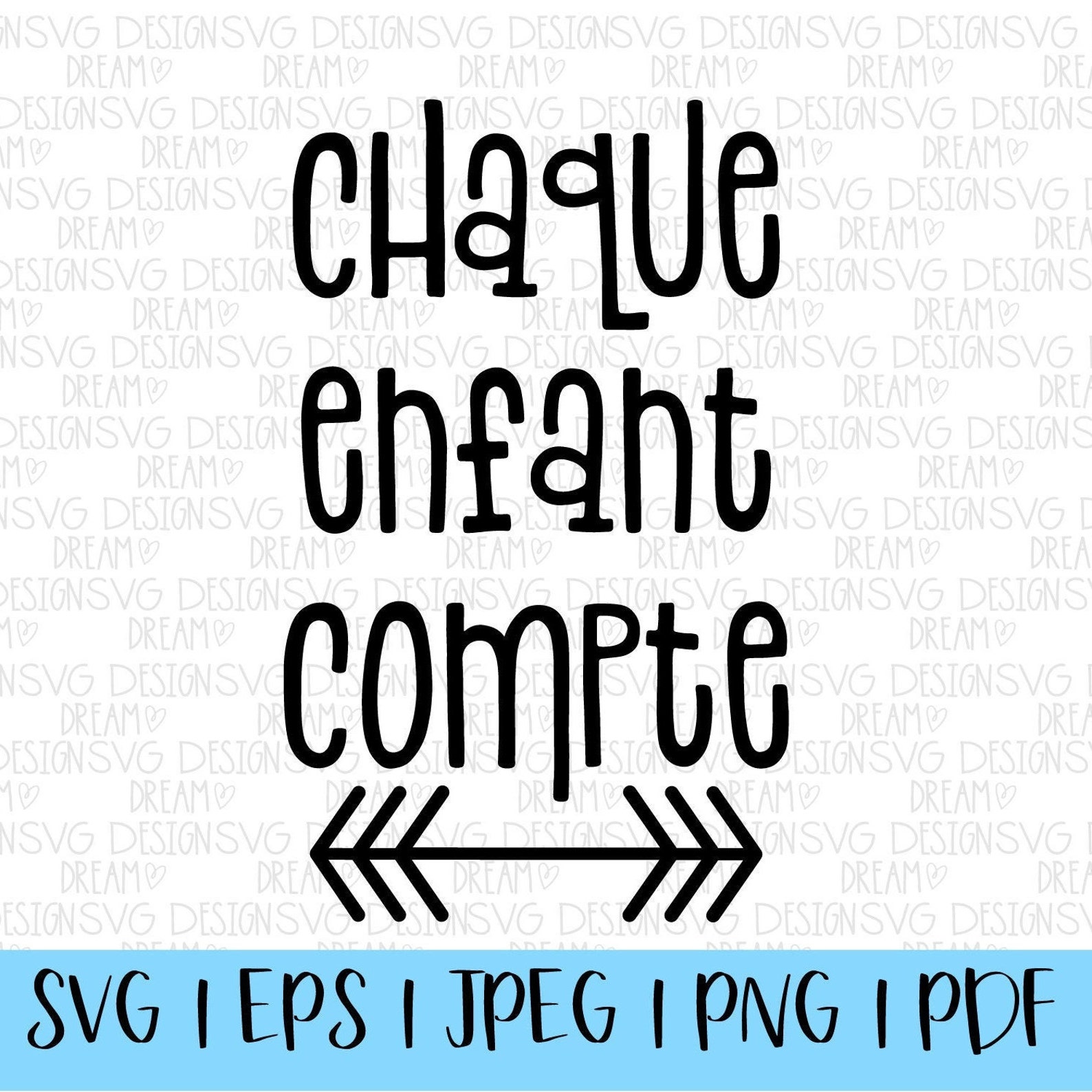Chaque Enfant Compte SVG Every Child Matters French SVG - Etsy Canada