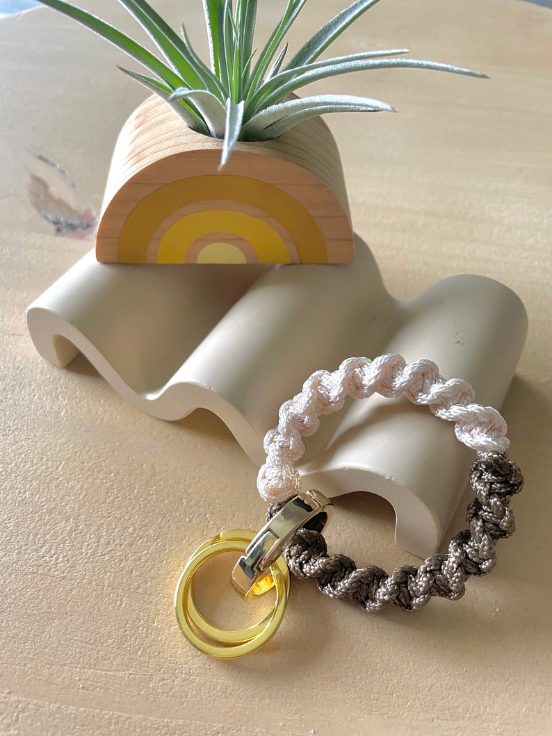 Mini Keychain With a Twist - Etsy