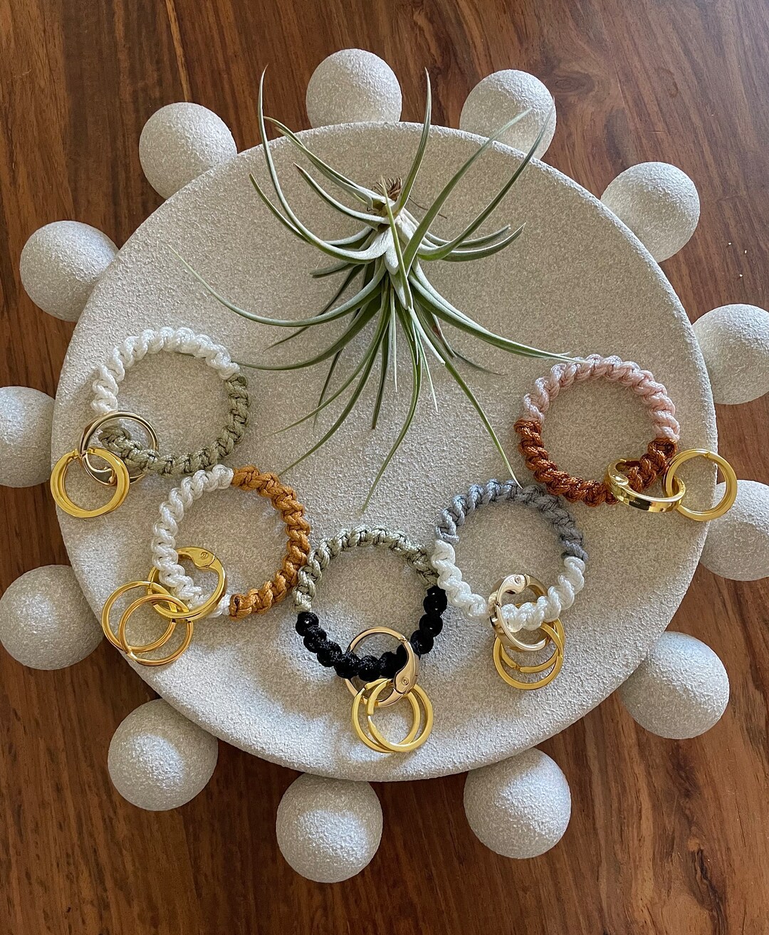 Mini Keychain With a Twist - Etsy