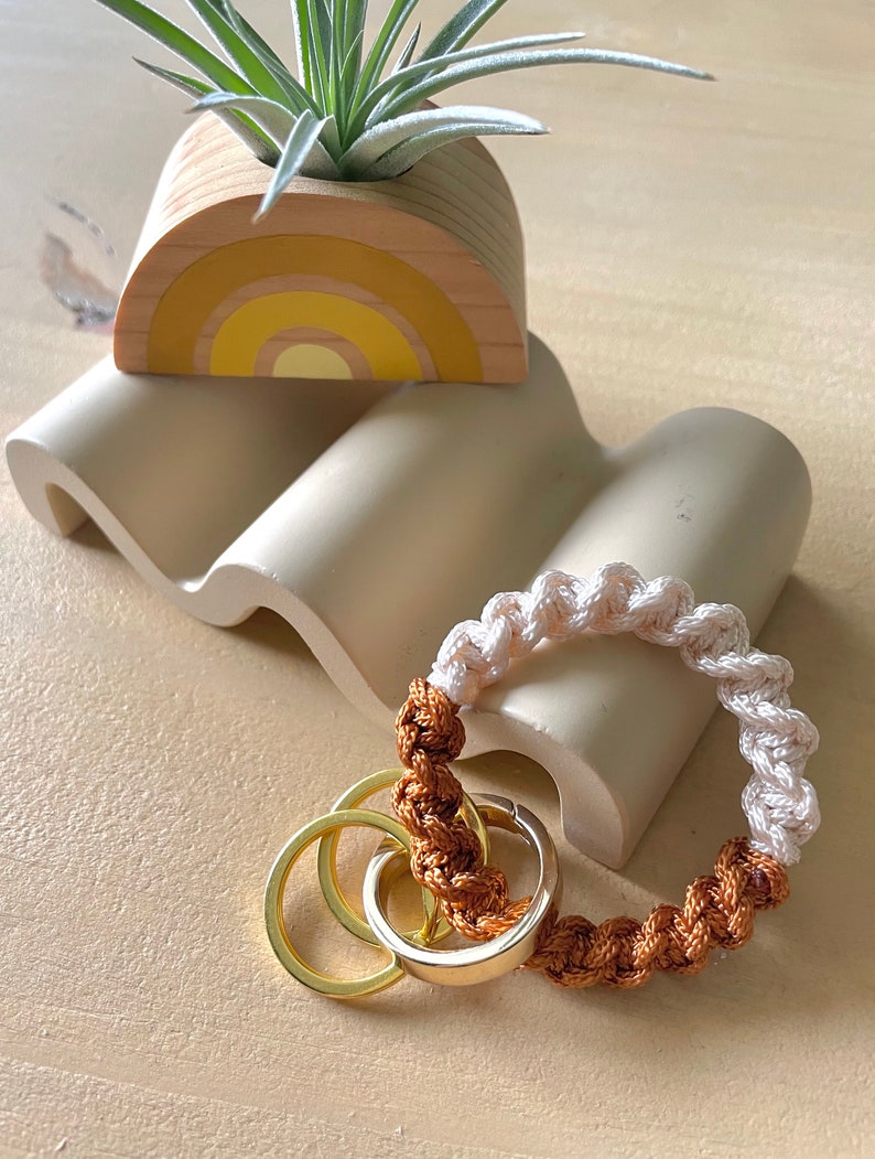 Mini Keychain With a Twist - Etsy