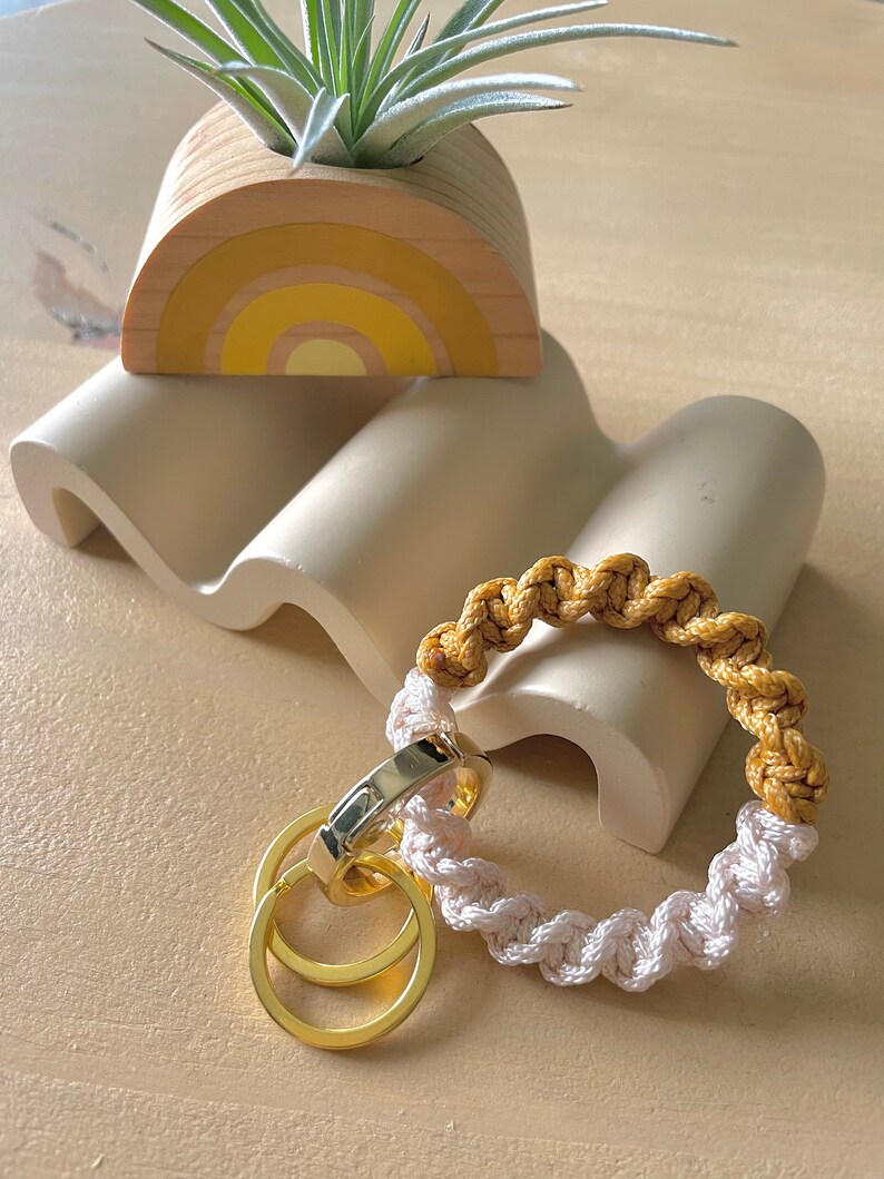 Mini Keychain With a Twist - Etsy