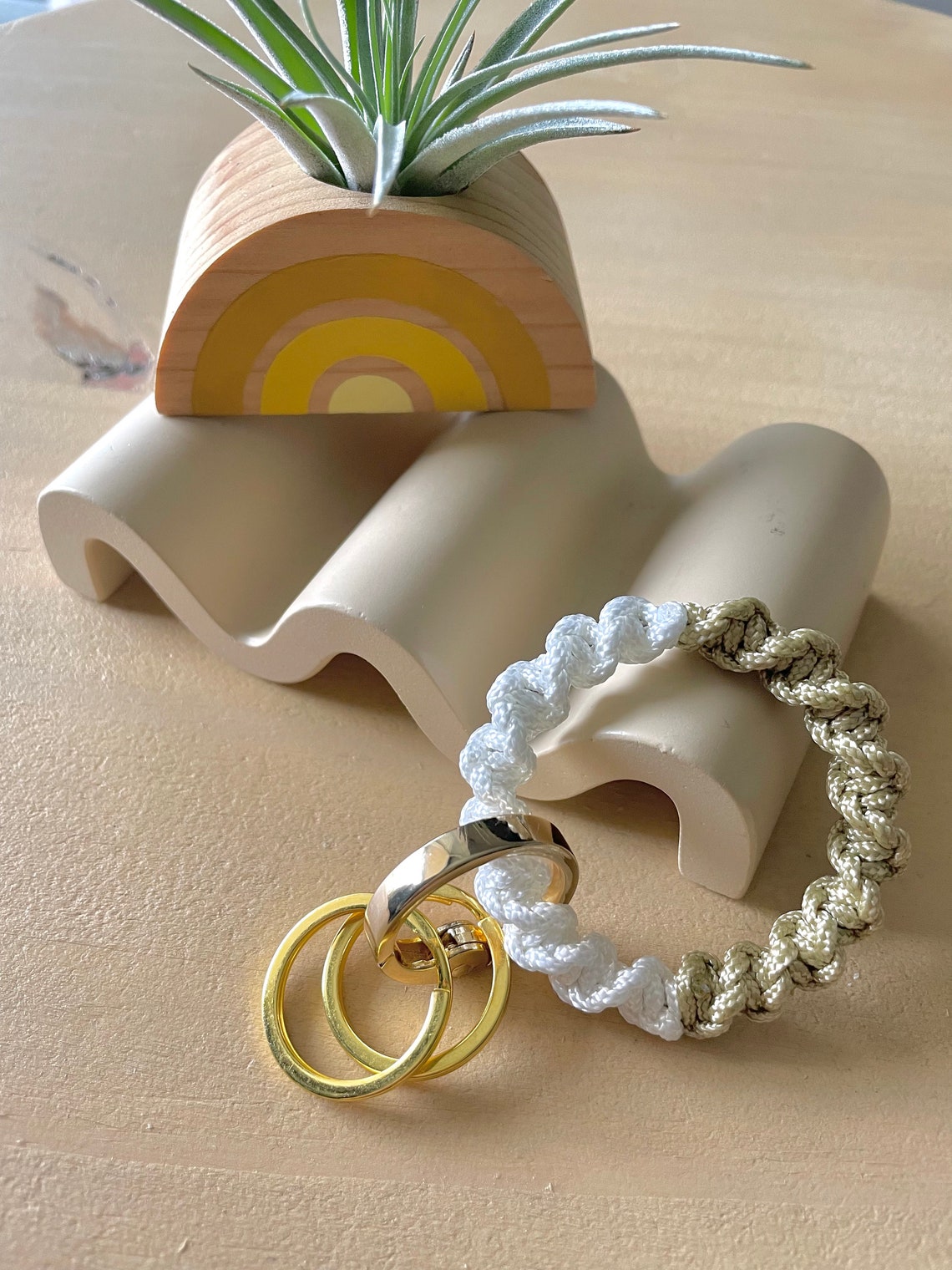 Mini Keychain With a Twist - Etsy