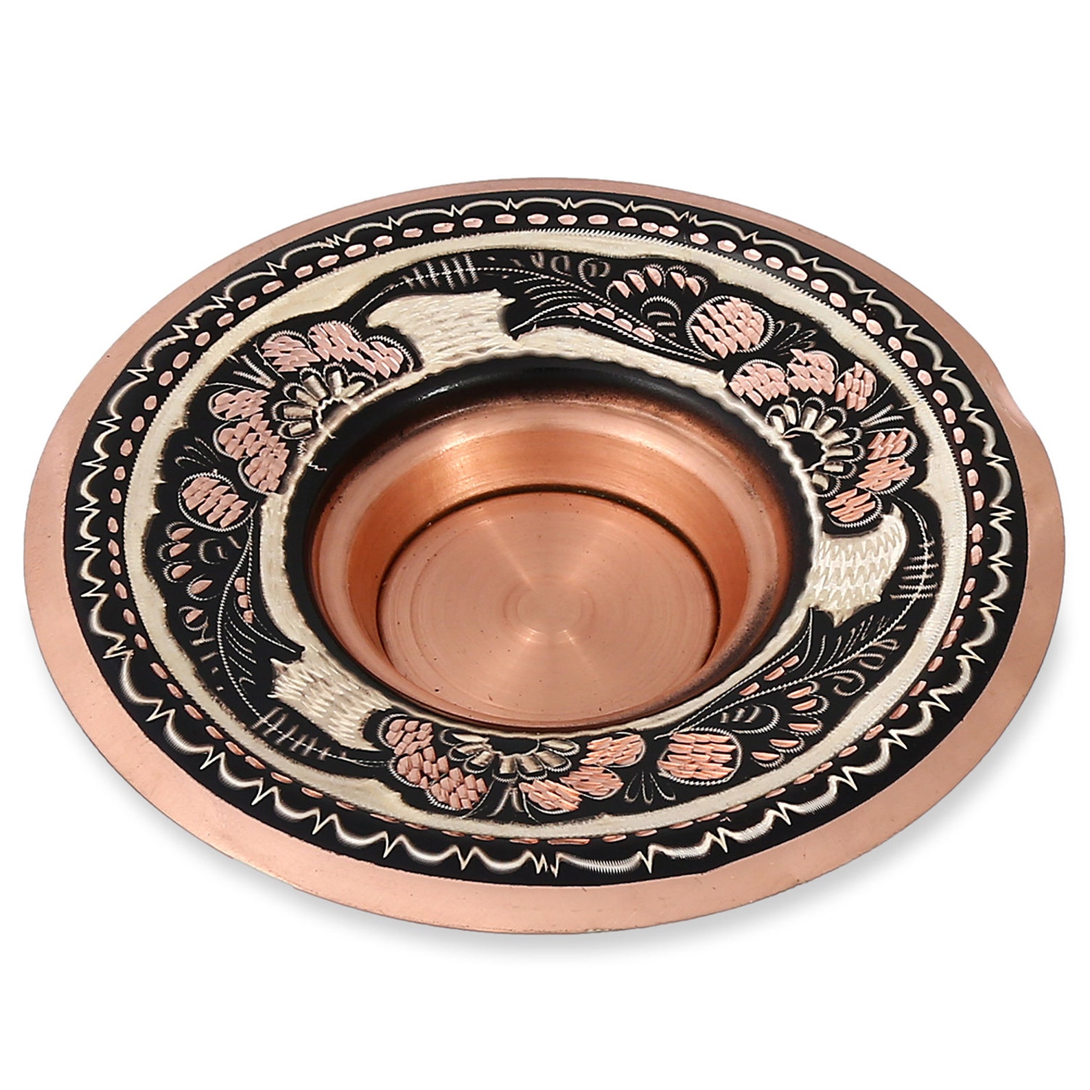 Engraved Copper Ewer Pitcher & Basin Set Hand Crafted | Etsy