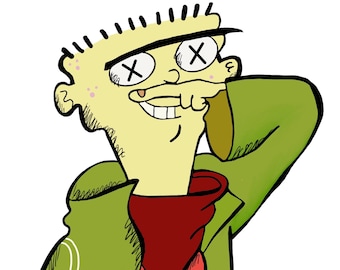 American Traditional Ed, Edd, N Eddy Flash Part 1 - Etsy