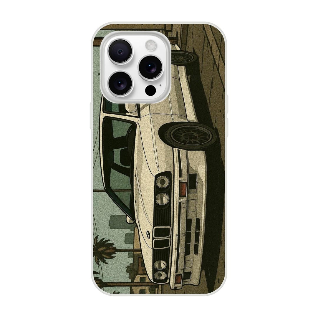 BMW E30 M3 Apple Phone Case - GTA Style Design - Flexi Case for iPhone ...