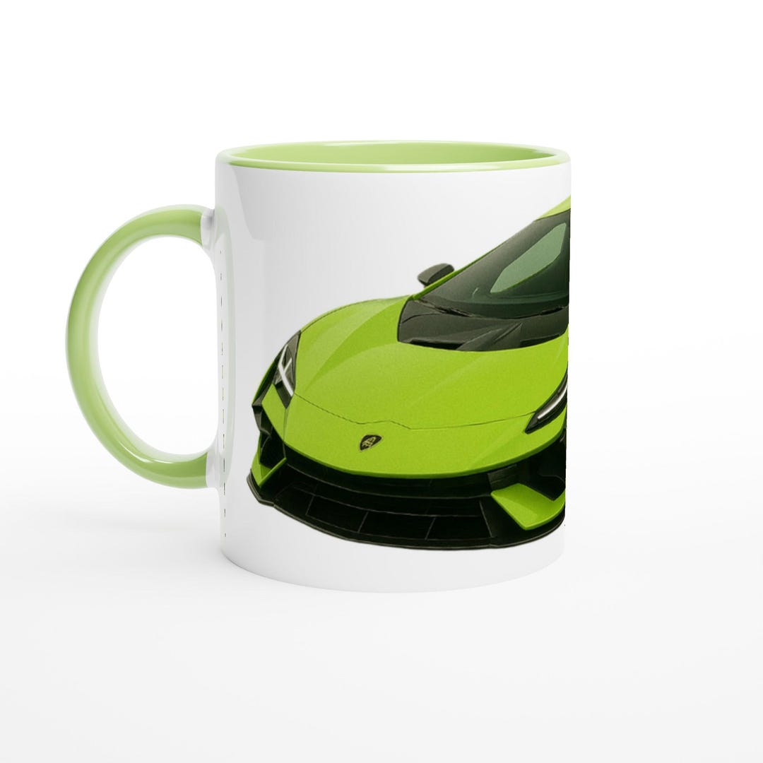 Lamborghini Revuelto Mug – Hybrid Supercar Coffee Cup for Car ...