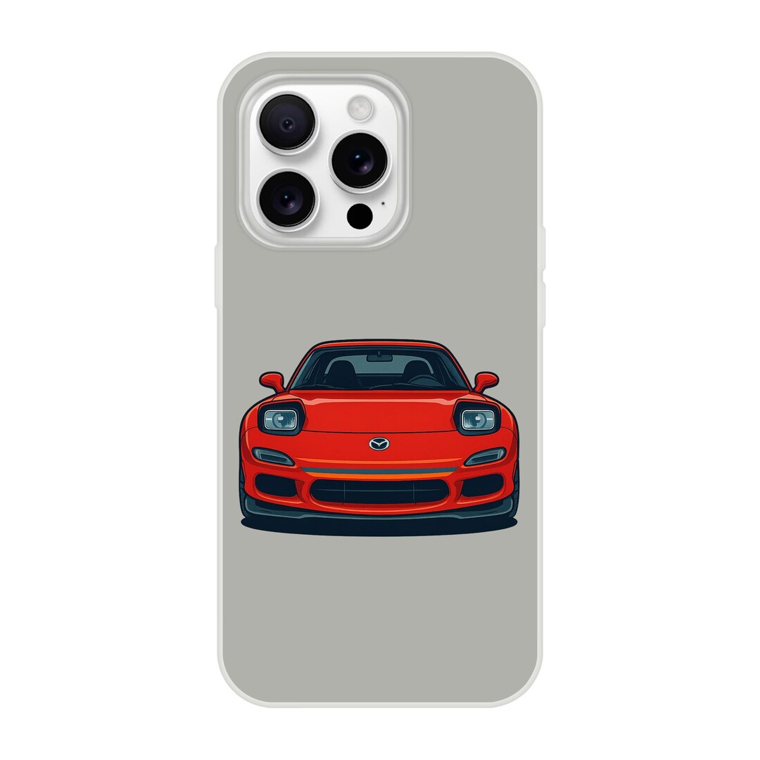 Mazda RX-7 iPhone Case – JDM Rotary Engine Car Phone Cover for iPhone ...