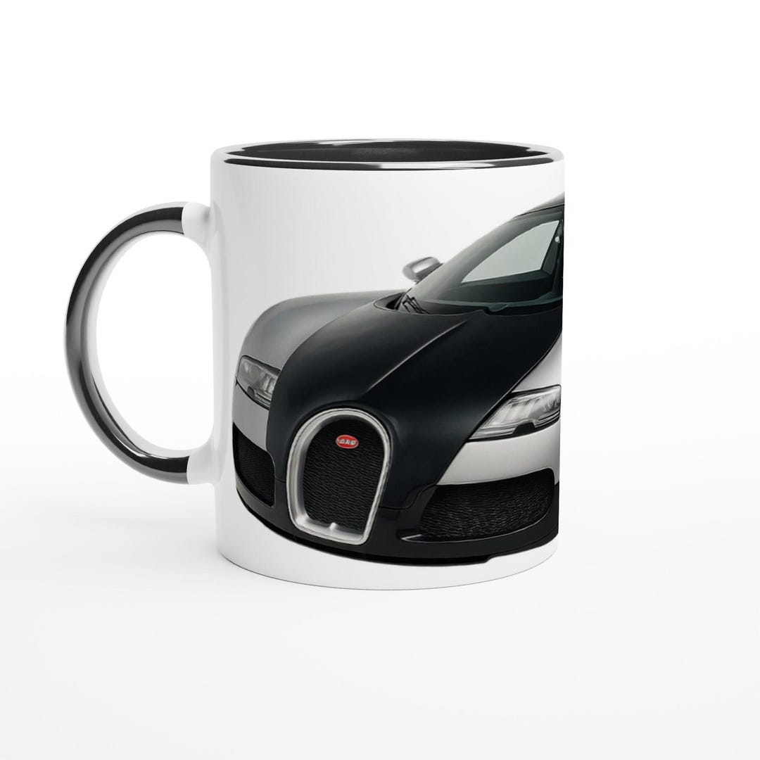 Bugatti Veyron Mug – Supercar Coffee Cup for Car Enthusiasts, Hypercar ...