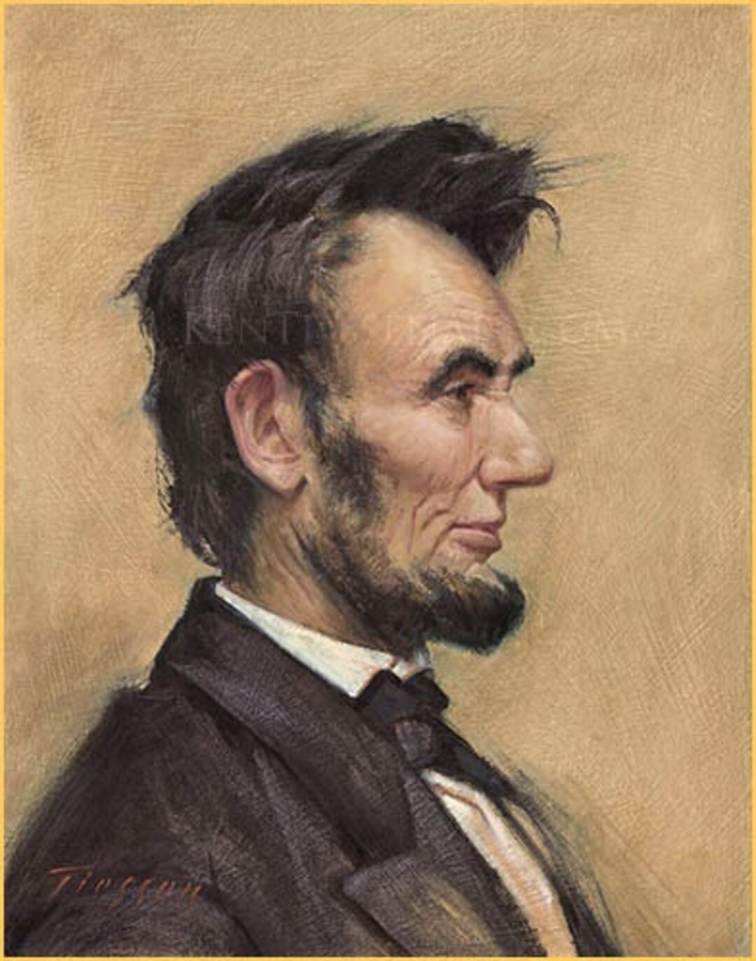 Lincoln Profile - Etsy