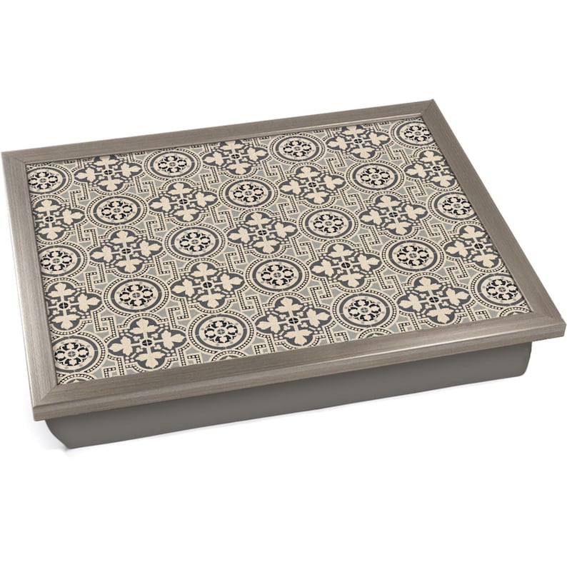 ARABESQUE Lap Tray Desk With Bean Bag Pillow Cushion: Quality - Etsy