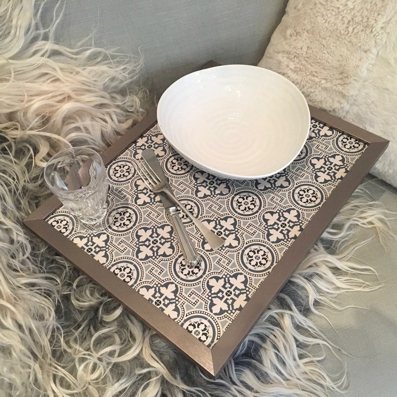 ARABESQUE Lap Tray Desk With Bean Bag Pillow Cushion: Quality - Etsy