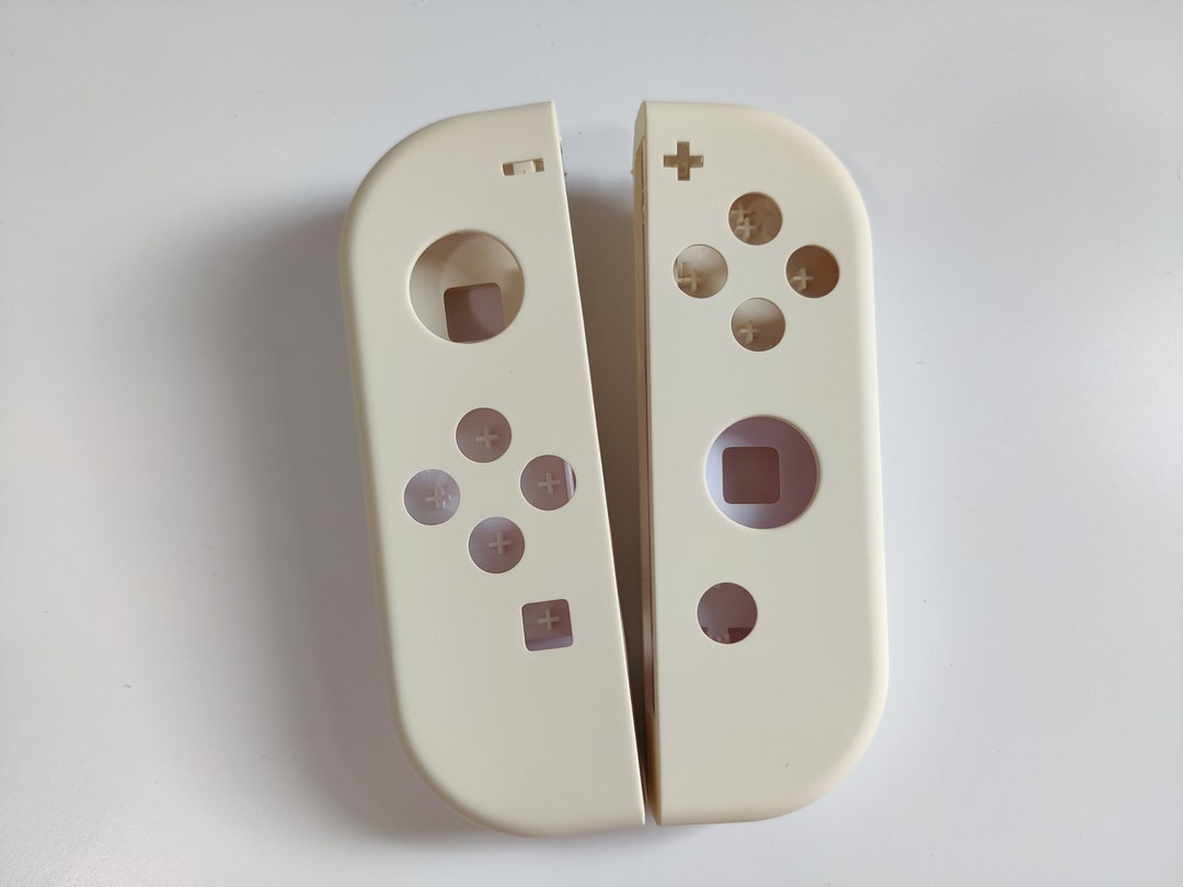 Soft Touch Cream Shell for Nintendo Switch Joycon - Etsy
