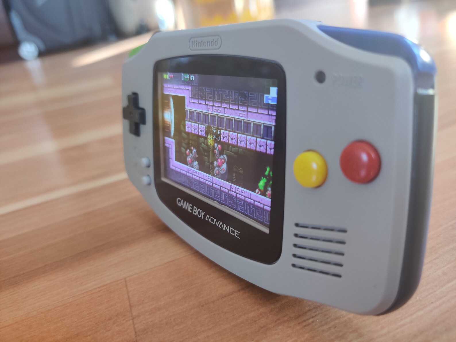 Gameboy Advance Grey IPS V2 MOD 10 Level Brightness Level | Etsy