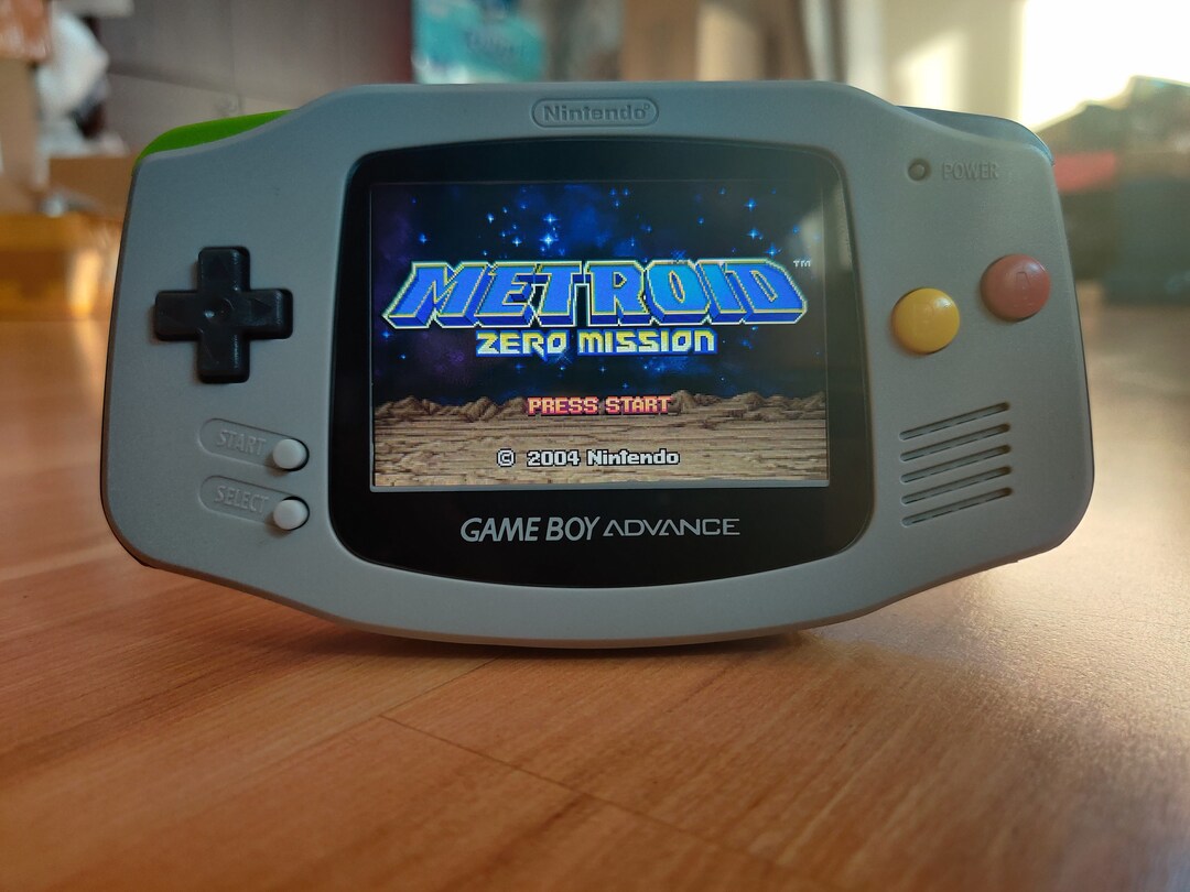 Gameboy Advance Grey IPS V2 MOD 10 Level Brightness Level - Etsy