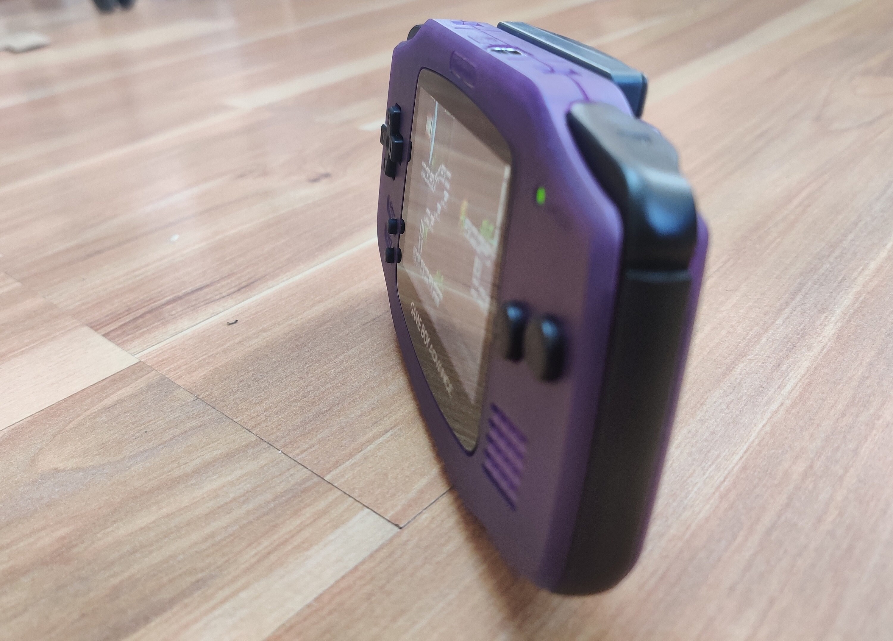 Gameboy Advance Clear Purple IPS V2 MOD 10 Level Brightness - Etsy UK