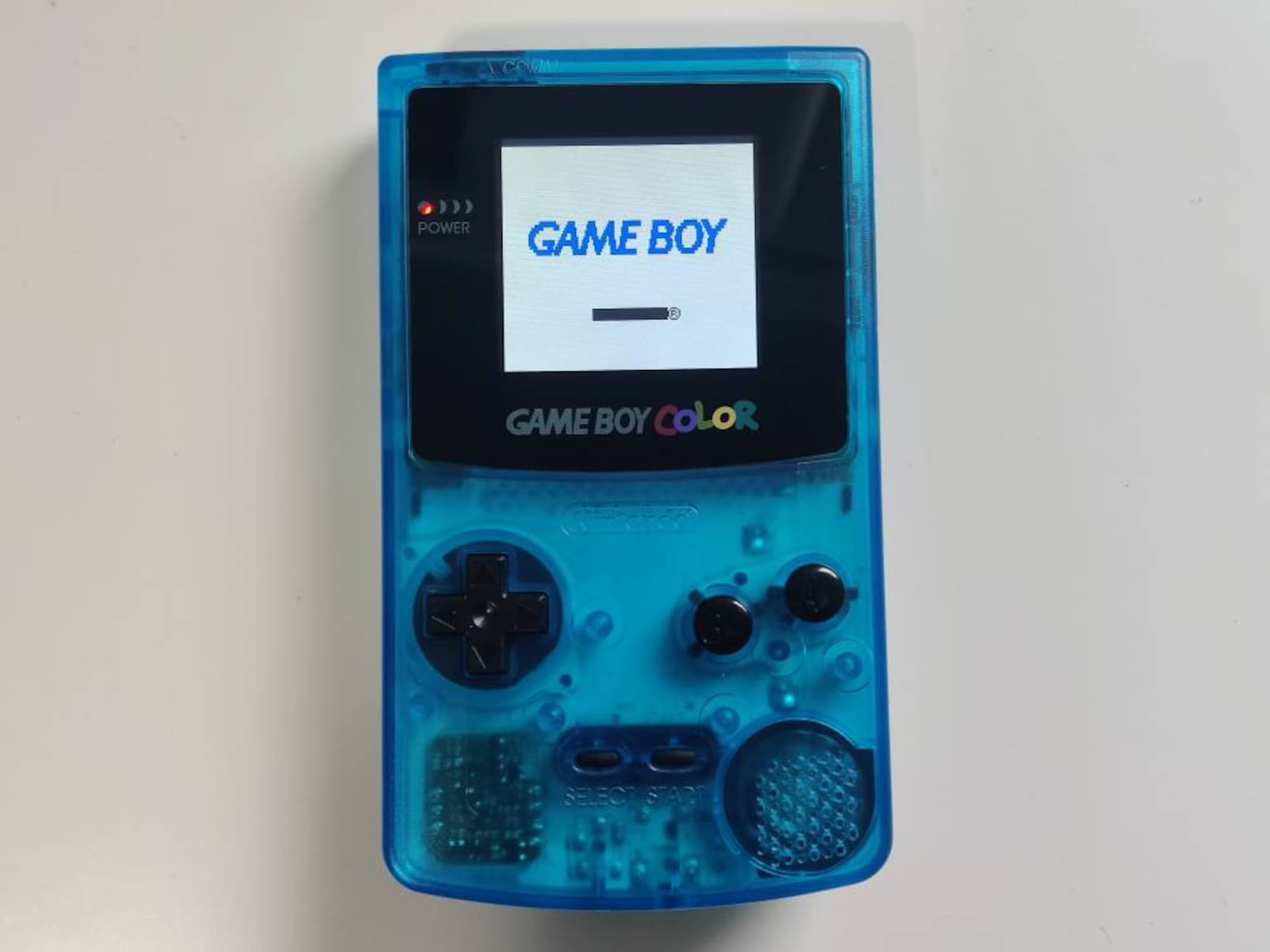 Gameboy Color Clear Sky Blue Backlight Console - Etsy
