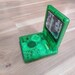 Gameboy Advance SP Transparent Green With Clear Green Button Color AGS ...