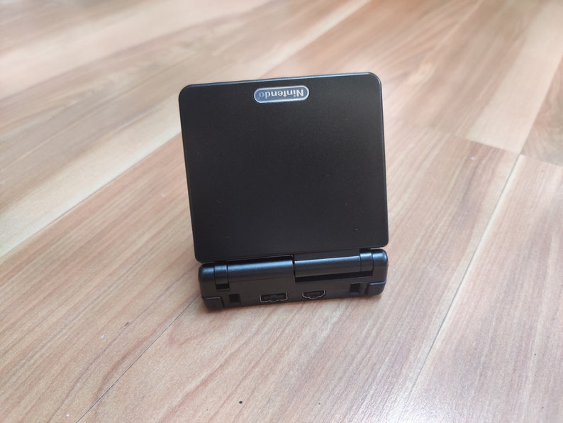 Gameboy Advance SP Solid Black Color AGS IPS Screen Mod With - Etsy