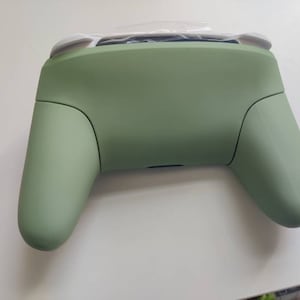 Custom Nintendo Switch Pro Controller Matcha Green Replacement Shell ...