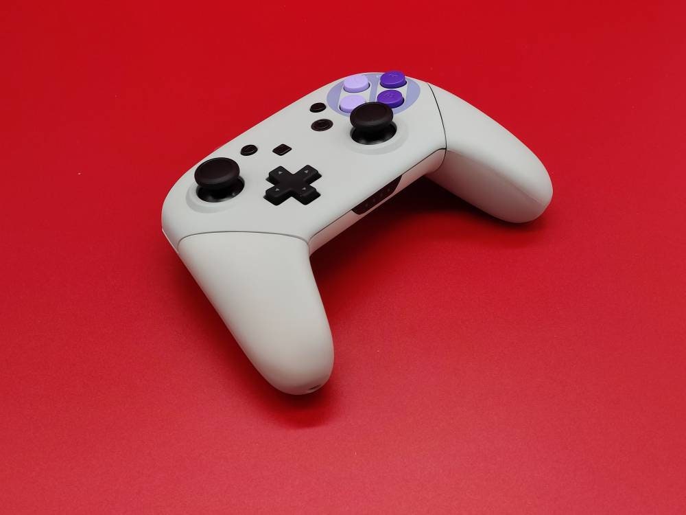 Custom Nintendo Switch Pro Controller SNES Edition Theme | Etsy