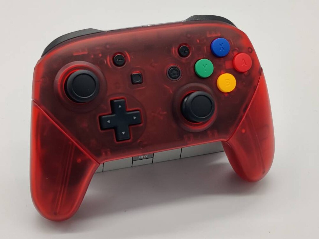 Custom Nintendo Switch Pro Controller N64 Watermelon Color & Mix Buttons Theme - Etsy