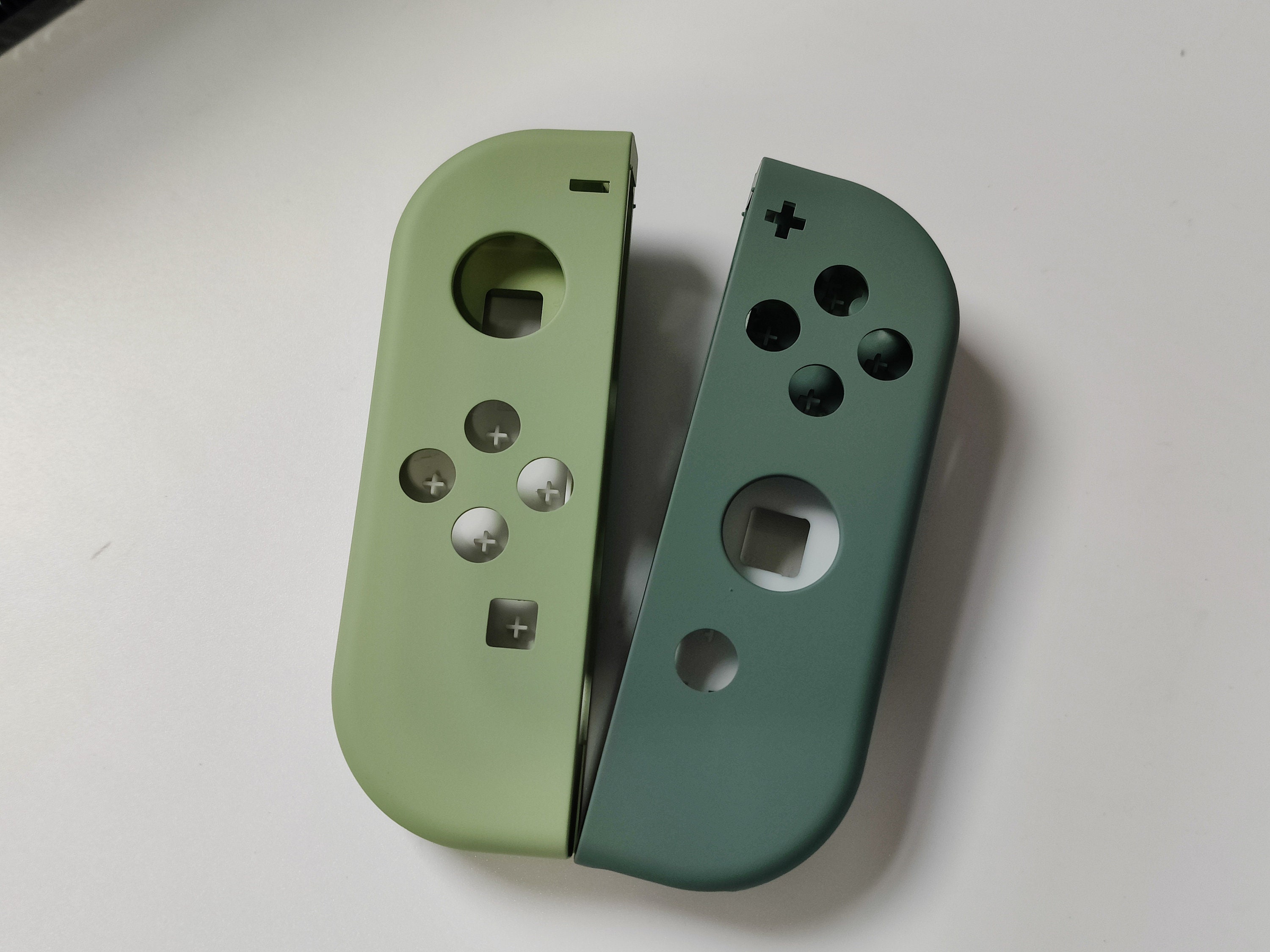 Soft Touch Pine & Matcha Green Shell for Nintendo Switch Joycon - Etsy