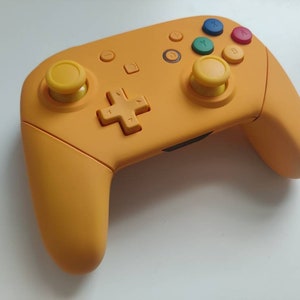 Custom Nintendo Switch Pro Controller Yellow Shell & Yellow Mix Buttons ...