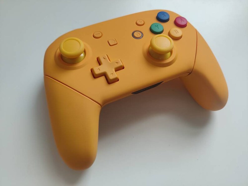 Custom Nintendo Switch Pro Controller Yellow Shell & Yellow - Etsy
