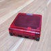 Gameboy Advance SP Transparent Clear Red IPS V2 Screen Mod - Etsy