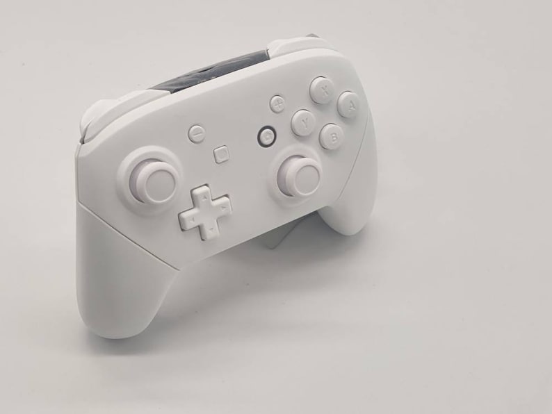 Custom Nintendo Switch Pro Controller White Shell & Buttons - Etsy