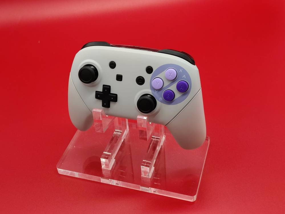 Custom Nintendo Switch Pro Controller SNES Edition Theme | Etsy