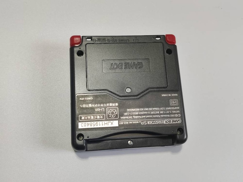 Custom GBA SP IPS V2 Screen Solid White & Black Modded With 10 - Etsy