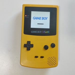 Gameboy Color Solid Yellow OEM Shell & Buttons Backlight Console - Etsy