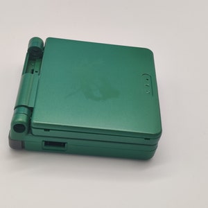 Gameboy Advance SP Classic Rayquaza Green Replacement Housing Shell for ...
