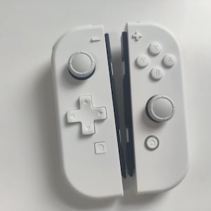 Custom Nintendo Switch White Dpad Shell With White Buttons - Etsy