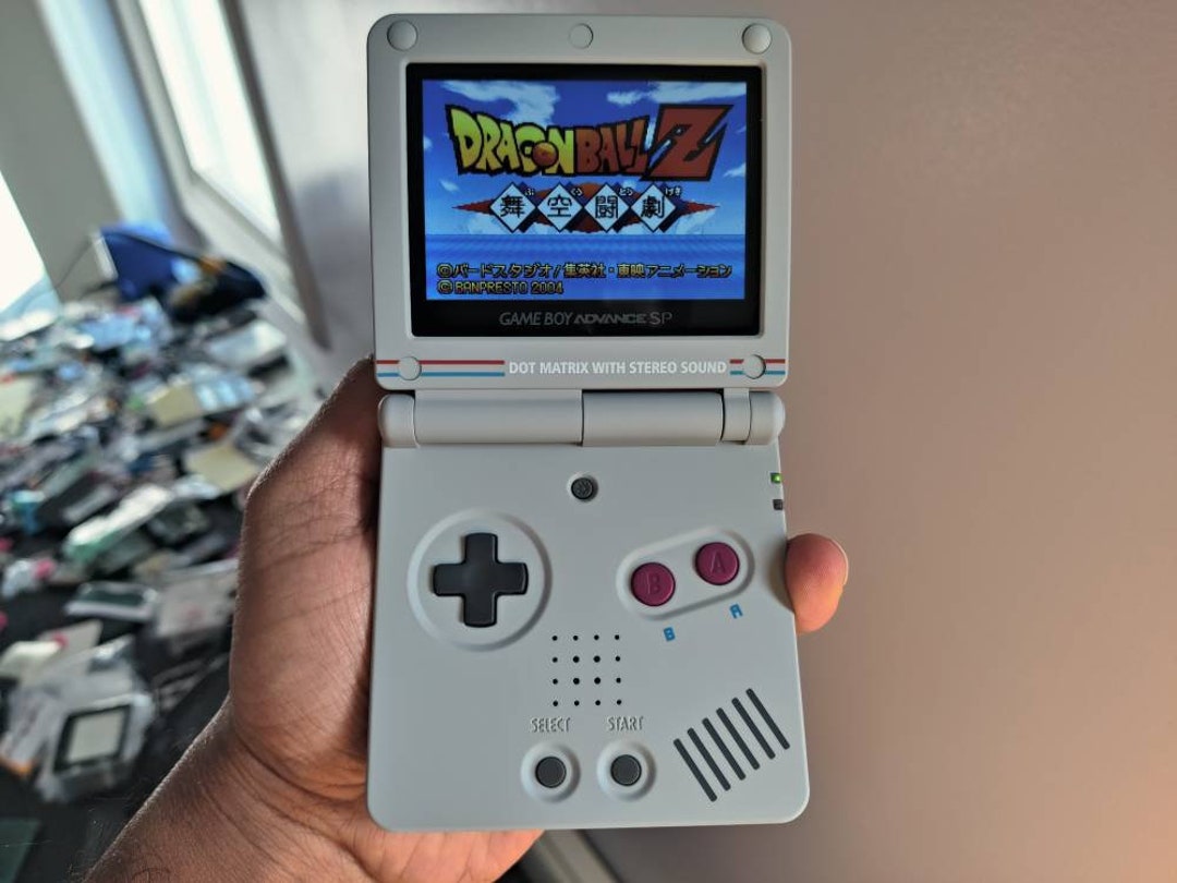 Custom Gba Sp Ips V3 Screen Dmg Shell Modded With 10 Level - Etsy