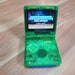 Gameboy Advance SP Transparent Green With Clear Green Button Color AGS ...