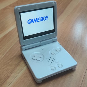 Gameboy Advance SP Solid White With White Button Color AGS IPS Screen ...