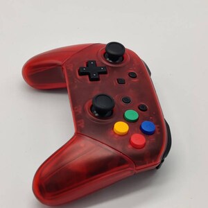 Custom Nintendo Switch Pro Controller N64 Watermelon Color & Mix ...