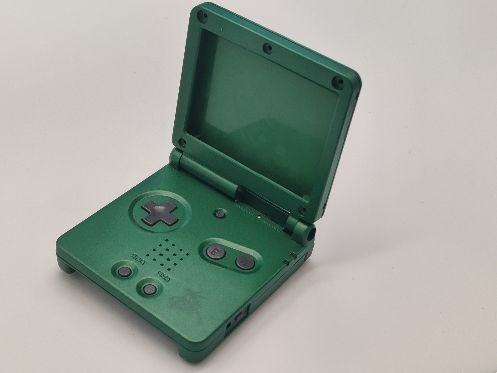 Gameboy Advance SP Classic Rayquaza Green Replacement Housing Shell for ...