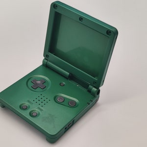 Gameboy Advance SP Classic Rayquaza Green Replacement Housing Shell for ...