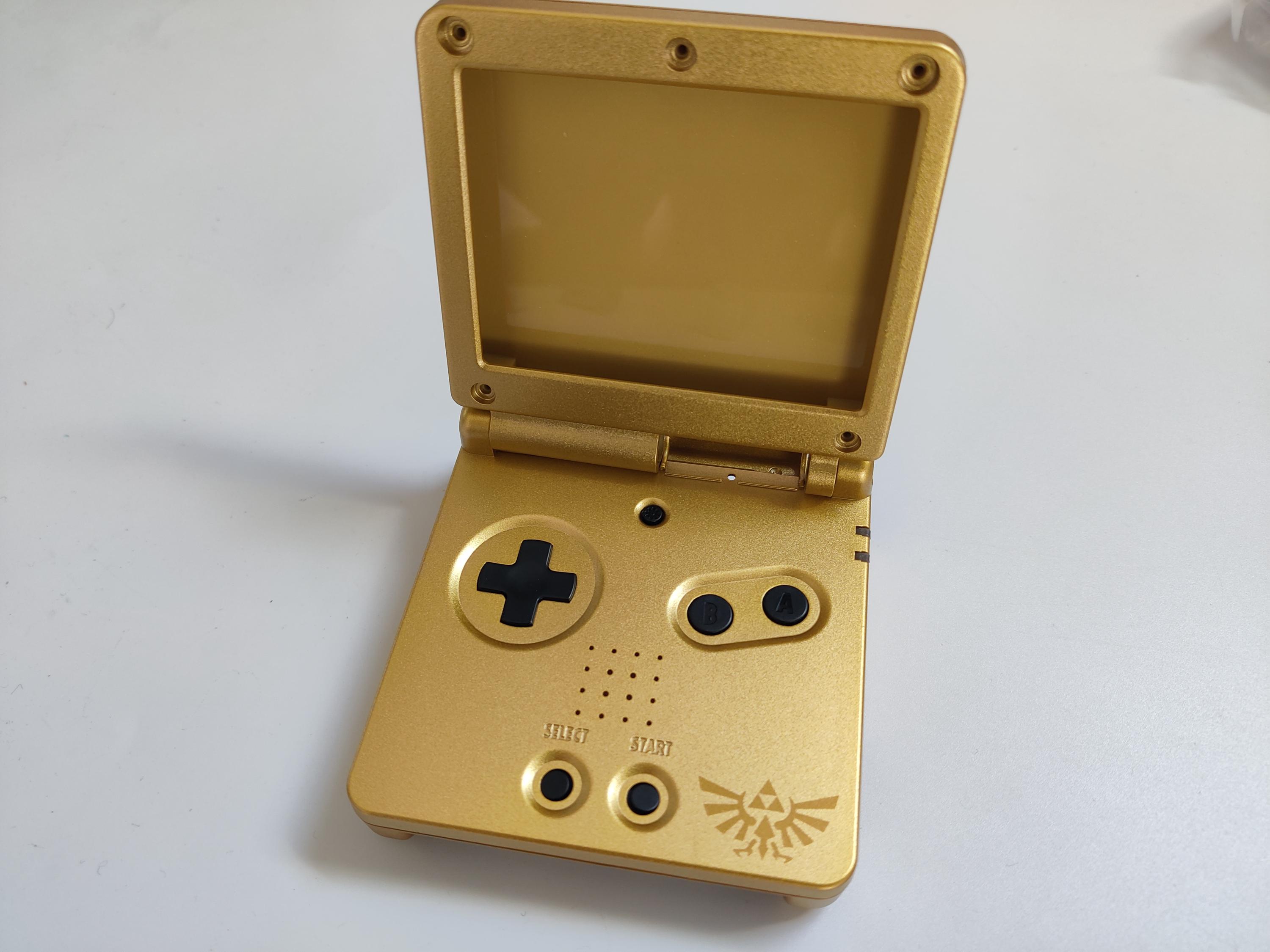 Gameboy Advance SP Classic Zelda Replacement Housing Shell for GBA SP ...