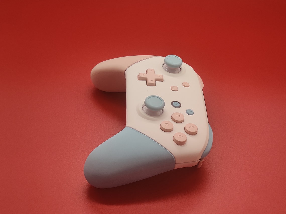 Custom Nintendo Switch Pro Controller Heaven Blue & Sakura | Etsy