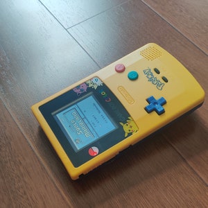 Nintendo Gameboy Color POKEMON Custom BACKLIT With New Housing, Speaker ...
