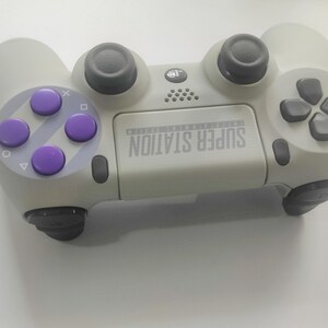 Soft Touch Feel Snes-style Custom PS4 Controller With Blossom-inspired ...