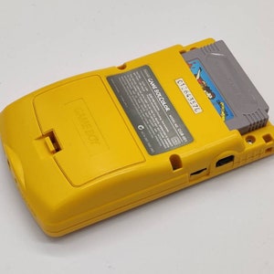 Gameboy Color Solid Yellow Console - Etsy
