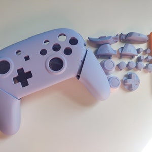 Custom Nintendo Switch Pro Controller Shell DIV Kit Violet Color With ...