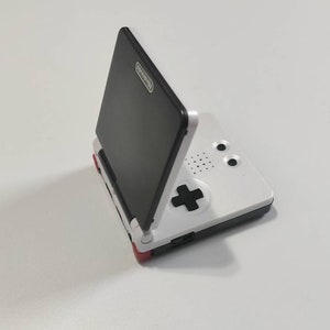 Custom GBA SP IPS V2 Screen Solid White & Black Modded With 10 Level ...